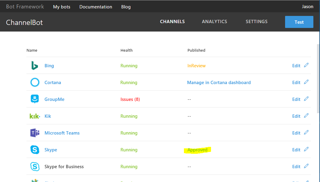 [Question] Unable to add Skype bot to contacts · Issue #3045 · microsoft/botframework-sdk · GitHub