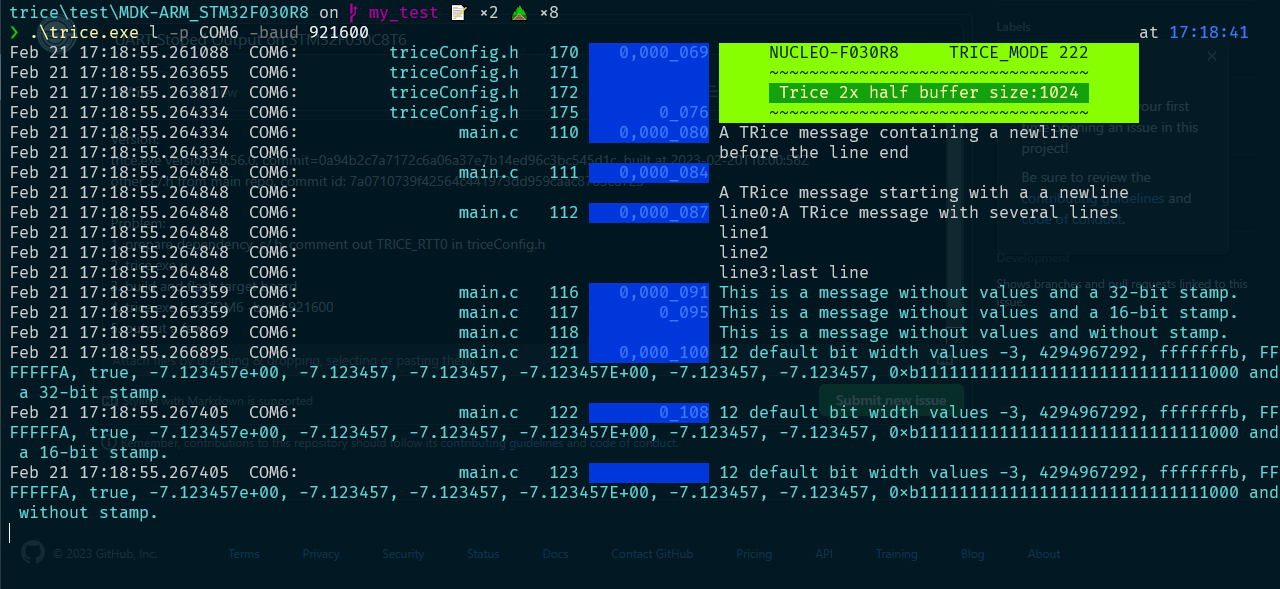 UART Stoped Output on STM32F030C8T6 · Issue #387 · rokath/trice · GitHub