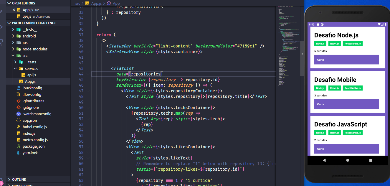 GitHub - murilokuerten92/conceitos-reactNative: Desafio React Native