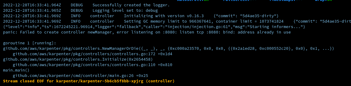 Use dynamic container ports in the deployment template · Issue #3118 · aws/karpenter-provider ...