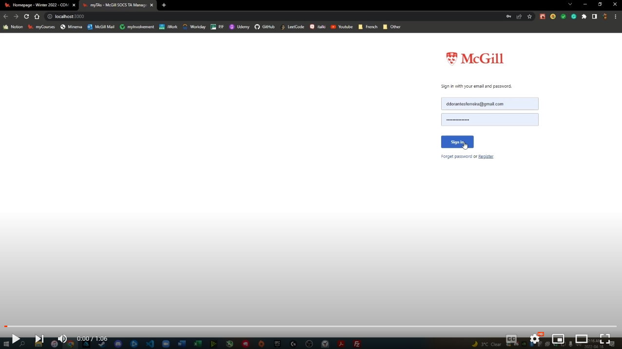 GitHub - diegodofe/McGill-TA-Management: myTAs - TA Management Website for McGill University's ...