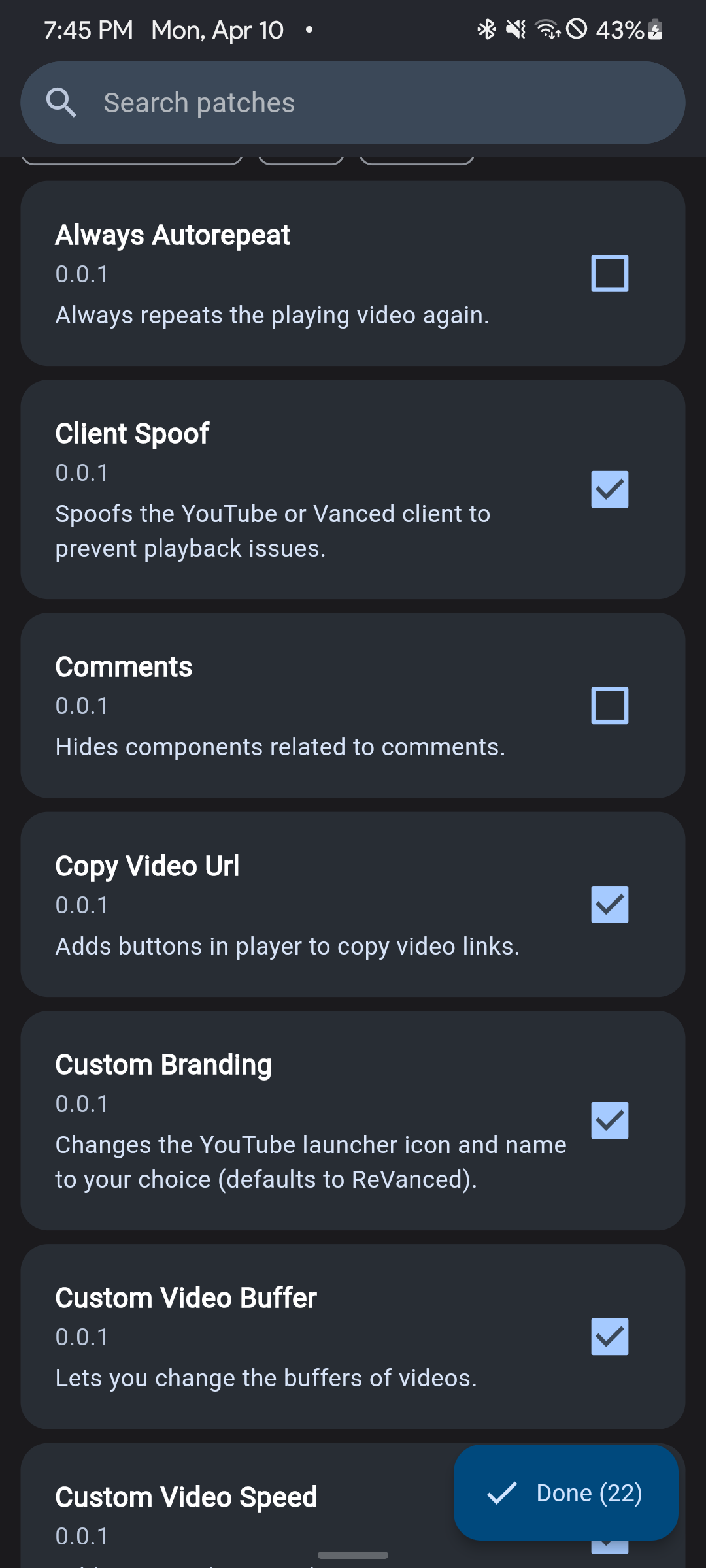 Client/signature spoof · Issue #1879 · ReVanced/revanced-patches · GitHub
