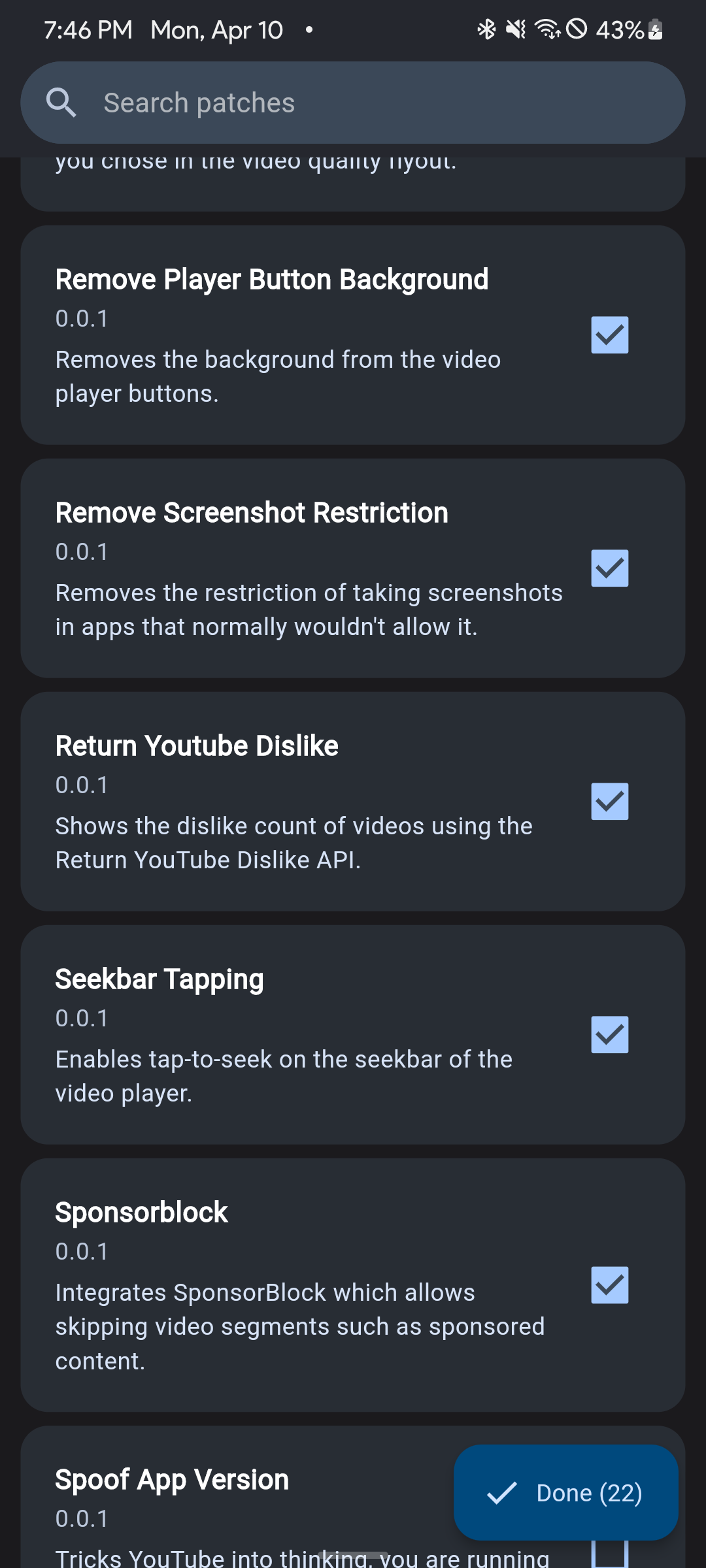 Client/signature spoof · Issue #1879 · ReVanced/revanced-patches · GitHub