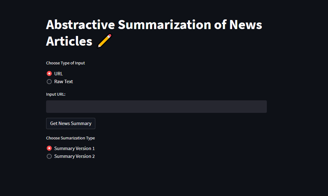 GitHub - adith-prabukumar/NLP-News-Summary: The following repository shows how to build and ...