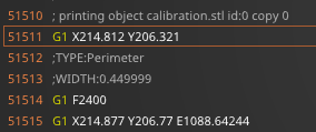 Rounding errors in g-code line width comment · Issue #10500 · prusa3d/PrusaSlicer · GitHub