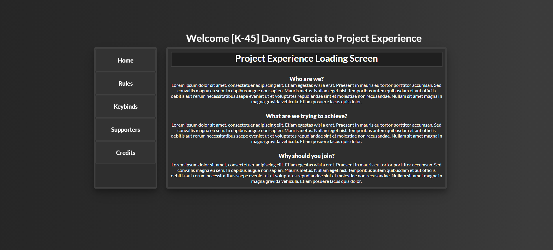 GitHub - Dannydoodmantv/pex_loadscreen