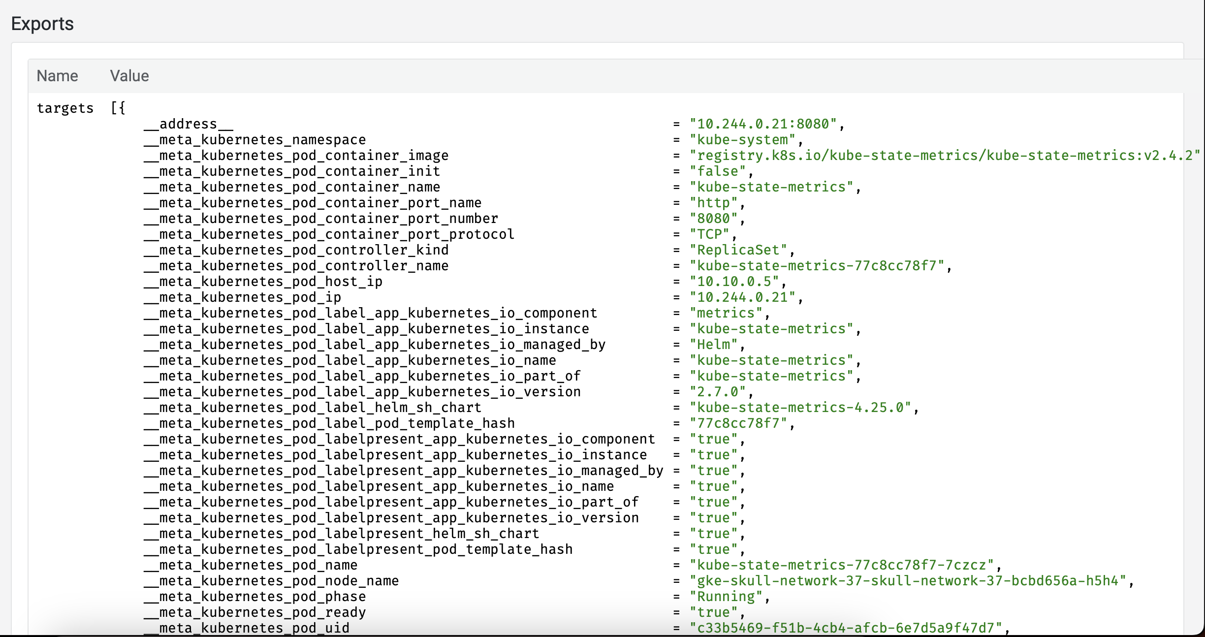 UI: Objects no longer indented and aligned · Issue #2689 · grafana/agent · GitHub