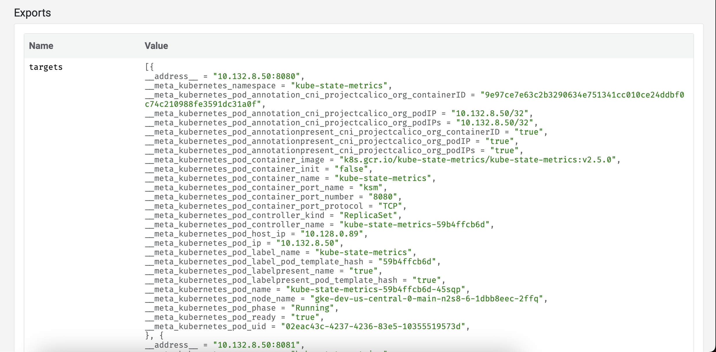 UI: Objects no longer indented and aligned · Issue #2689 · grafana/agent · GitHub