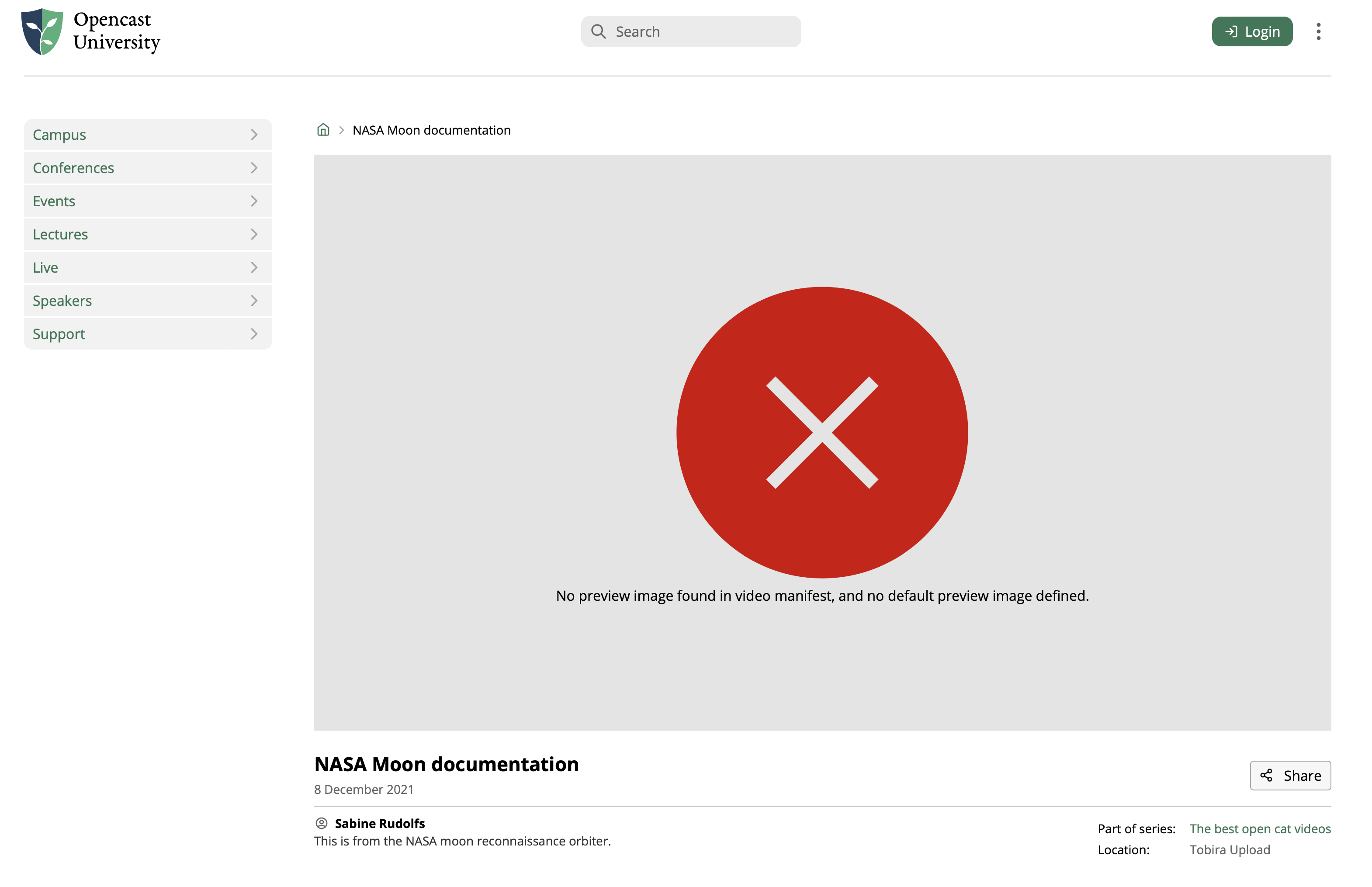 Paella7: Live Player check for preview elements and don't start (also StreamProvider.js error ...