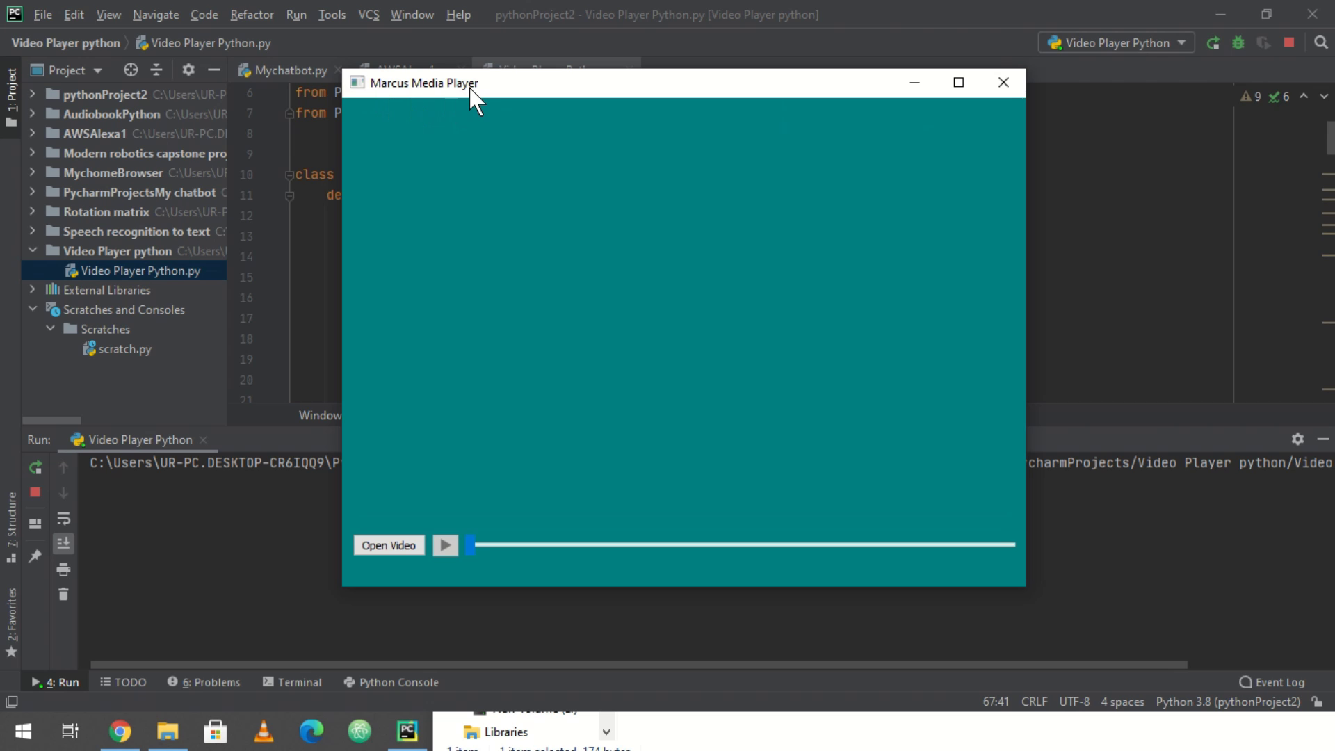GitHub - Marcusdus/Marcus-Media-player: In this project , I develop media player using python.