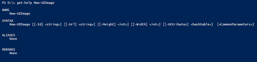 New-UDImage in version 1.6.2 has not the -Path anymore. · Issue #213 ...