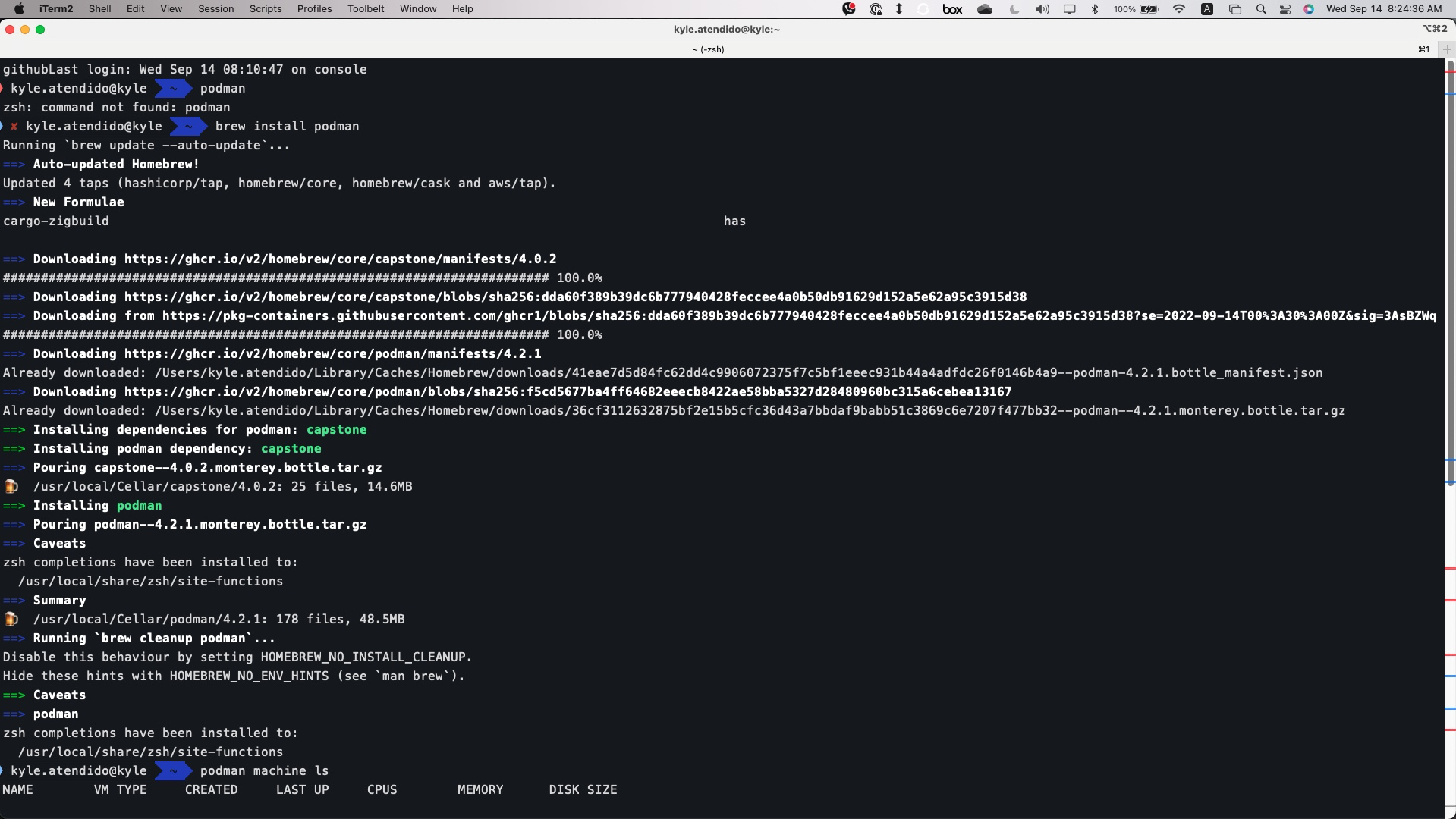 Podman 4 2 1 In Macos Intel Cannot Connect To Podman Vm · Issue 15732 · Containers Podman · Github