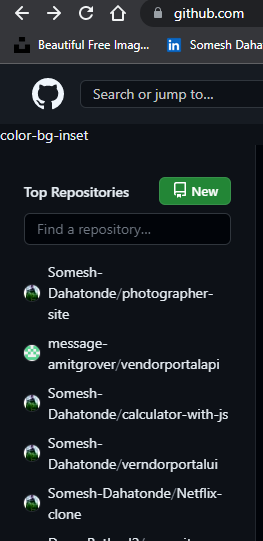 Unwanted text appears on the landing page's the top left called color-bg-inset . · community ...