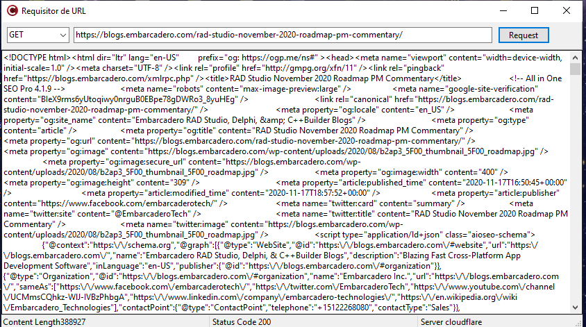 GitHub - BoscoBecker/Request: Request URI C++ Builder