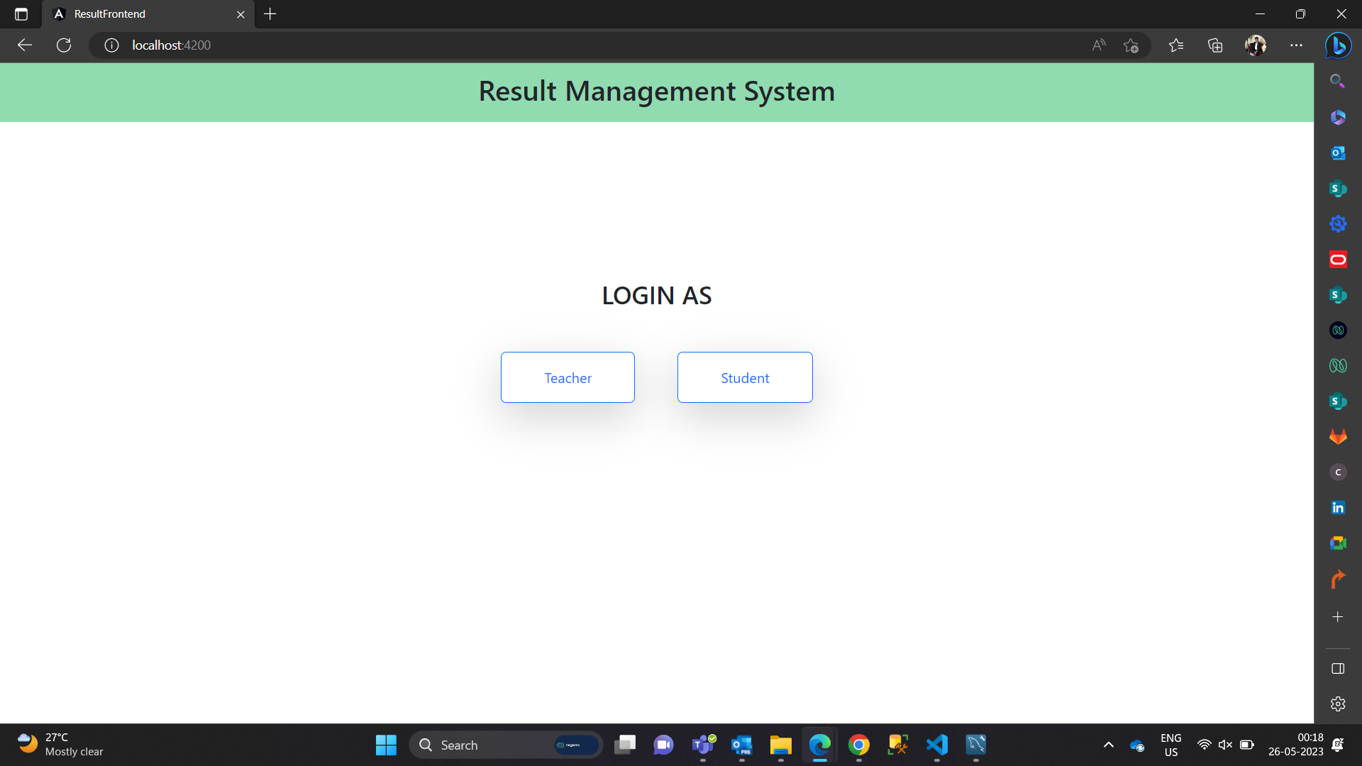 GitHub - Ghanshyam89/ResultManagementSystem: The Result Management ...