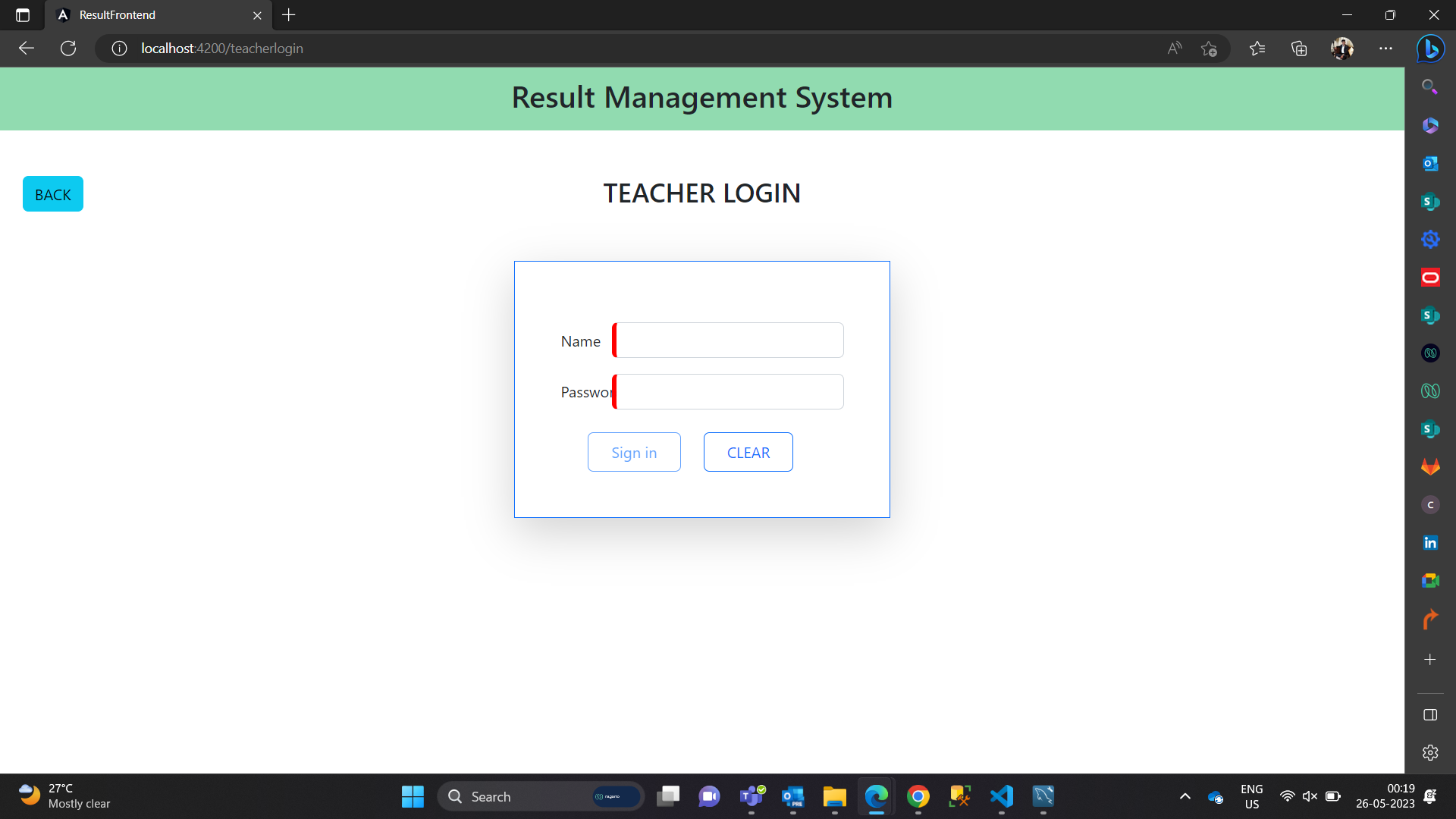 GitHub - Ghanshyam89/ResultManagementSystem: The Result Management ...
