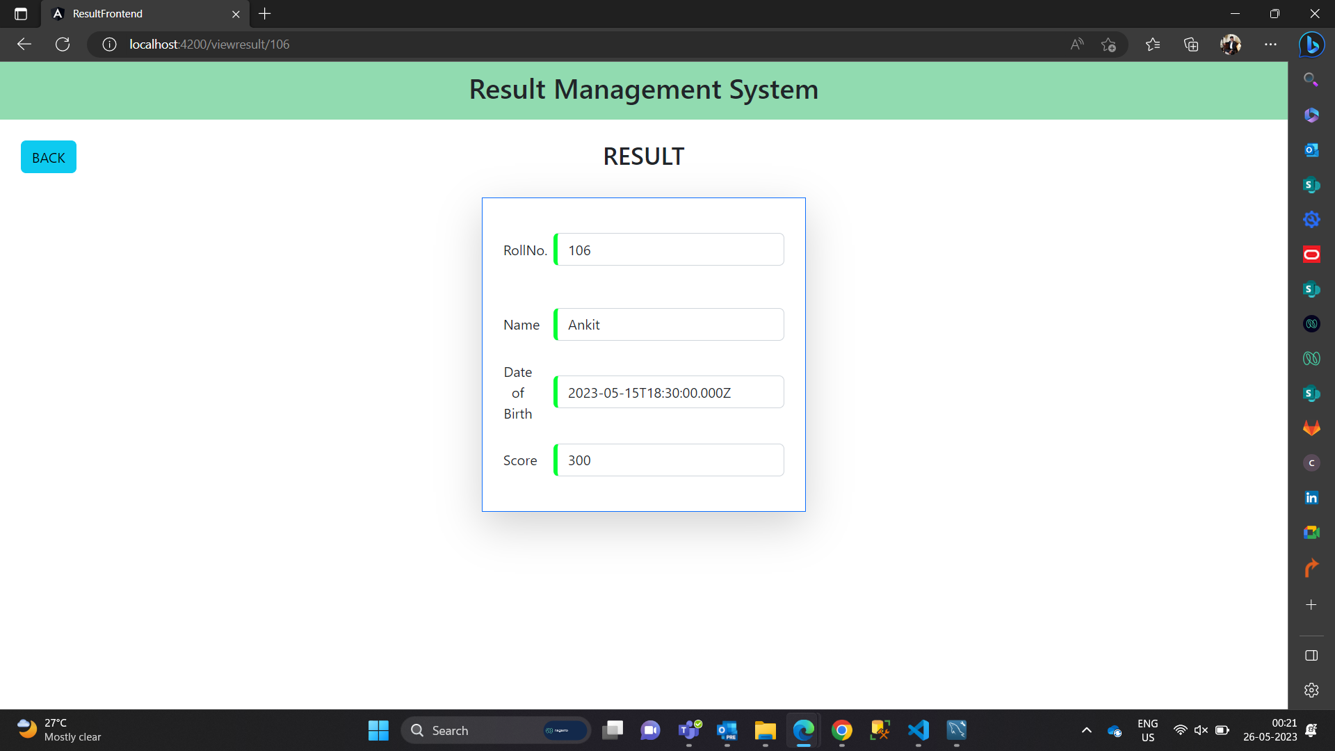 GitHub - Ghanshyam89/ResultManagementSystem: The Result Management ...