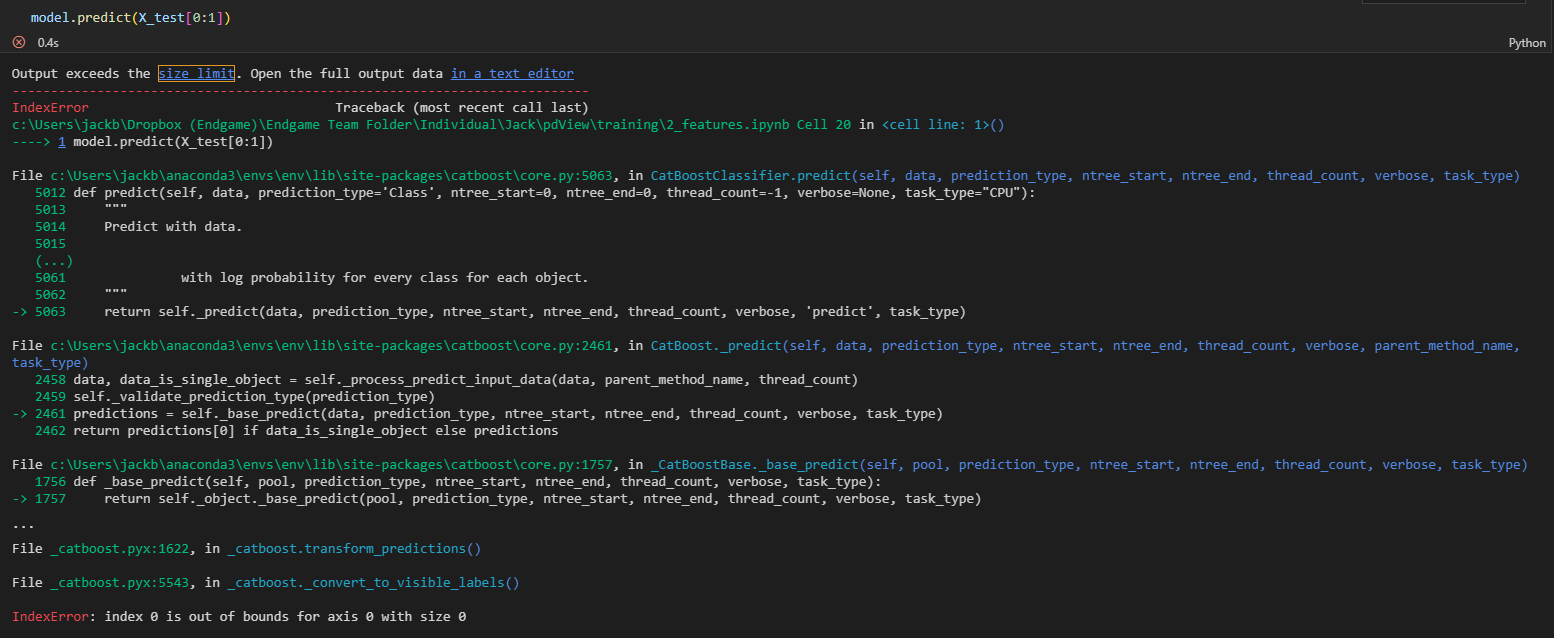 Index error when predicting with loaded model · Issue #2159 · catboost/catboost · GitHub