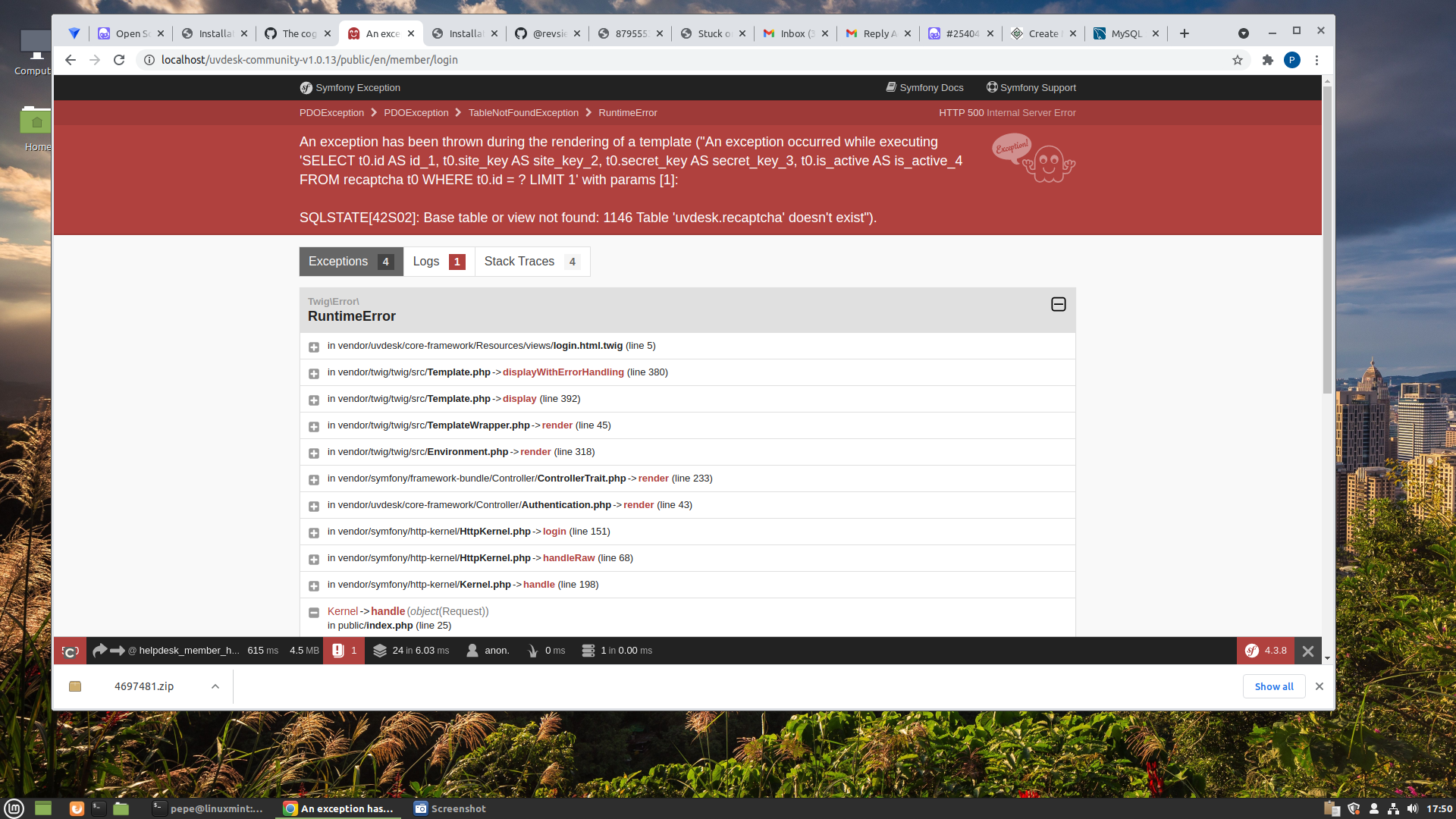 @revsie · Issue #396 · uvdesk/community-skeleton · GitHub