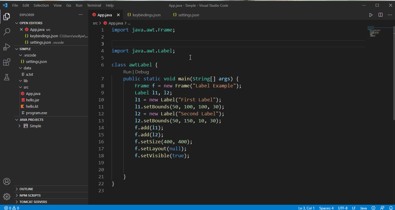 Click the bulbs to Organize imports throws the error · Issue #1840 · redhat-developer/vscode ...