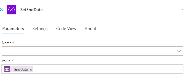 Variable name not showing and not able to change variable on action type "SetVariable" · Issue ...