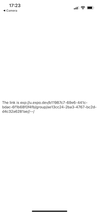 [SDK49][Linking] `createURL` does not create links according to documentation when using EAS ...