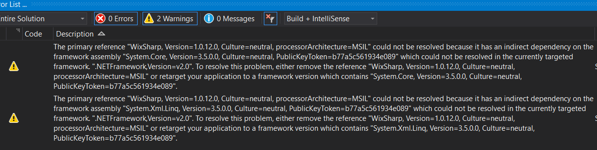 .NET 2 support · Issue #215 · oleg-shilo/wixsharp · GitHub