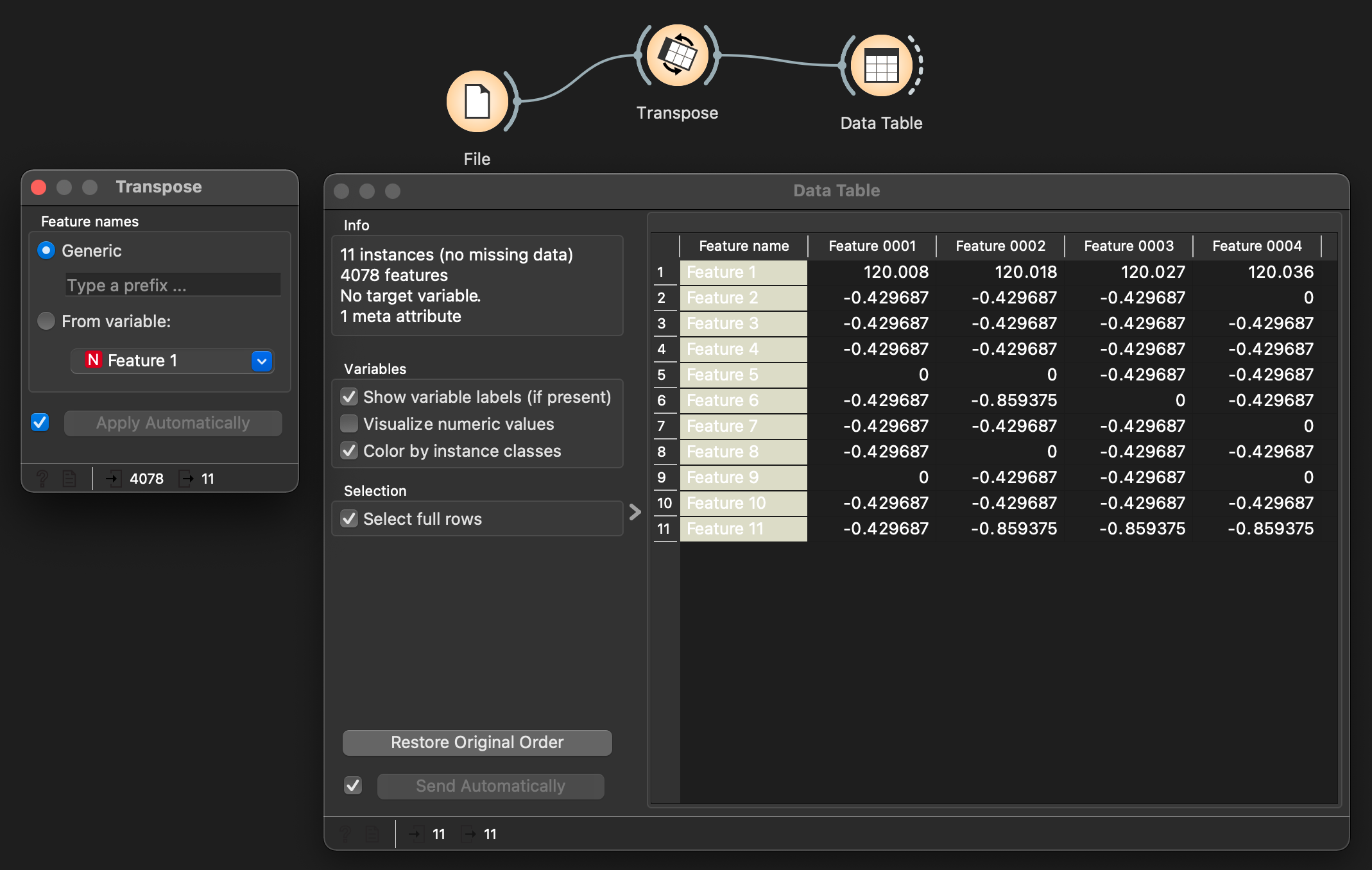 Transpose Widget Bug · Issue 5300 · Biolaborange3 · Github