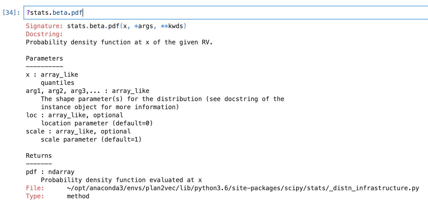 No Doc String Shown · Issue 11578 · Scipyscipy · Github