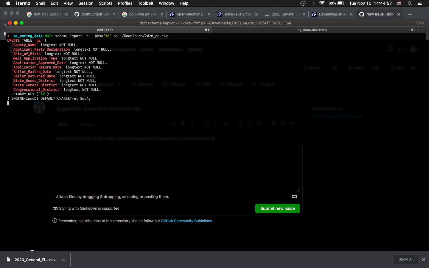 Show Progress On Dolt Schema Import · Issue 1010 · Dolthub Dolt · Github