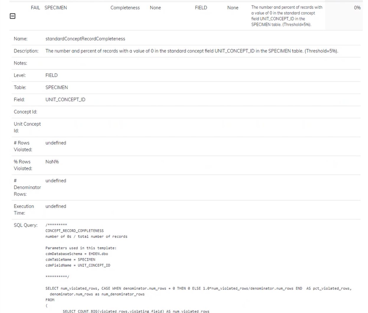 SPECIMEN.VALUE_AS_NUMBER Check · Issue #236 · OHDSI/DataQualityDashboard · GitHub