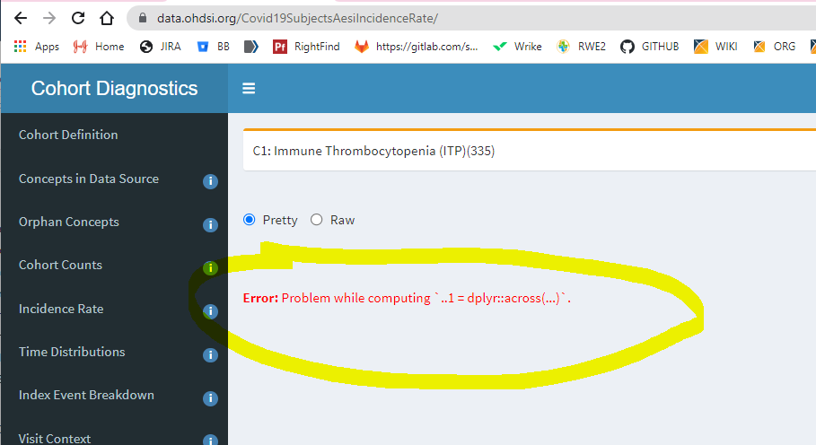 SharedShiny - Cohort Characterization - Display · Issue #756 · OHDSI/CohortDiagnostics · GitHub