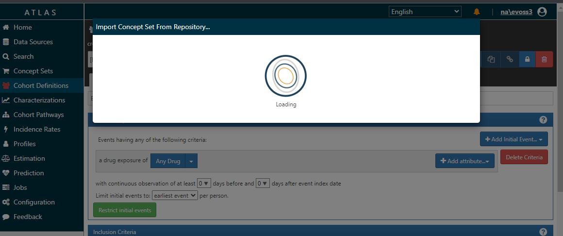 Import Concept Set from Repo - using Default Vocab · Issue #2772 · OHDSI/Atlas · GitHub