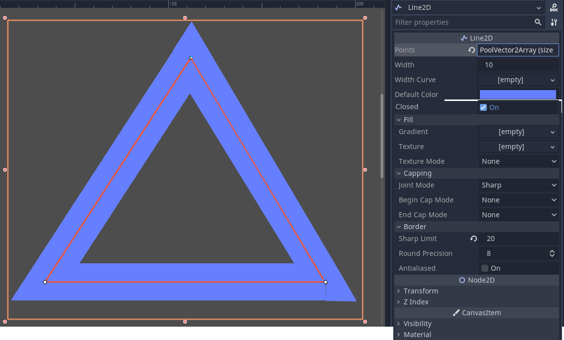 Add a `closed` property to Line2D · Issue #4330 · godotengine/godot ...
