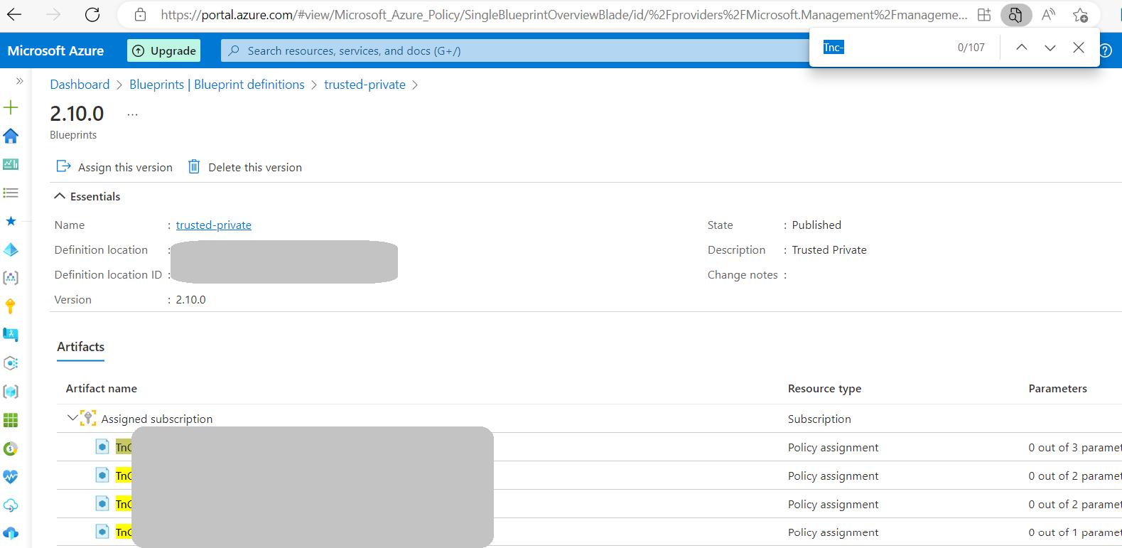 Azblueprint Command Get Azblueprintartifact Not Returning More Than 100 Items Pagination
