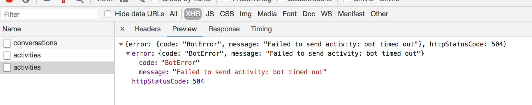 High Latency Direct Line Channel · Issue #4960 · microsoft/botframework-sdk · GitHub