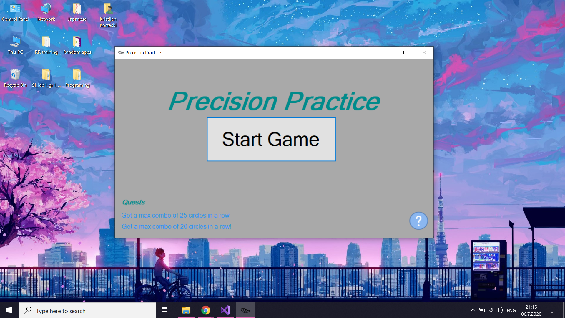 GitHub - Kosteski123/Precision-practice