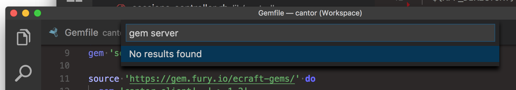 Multi-root: Search for file names with same name can't include "project name" in search terms ...