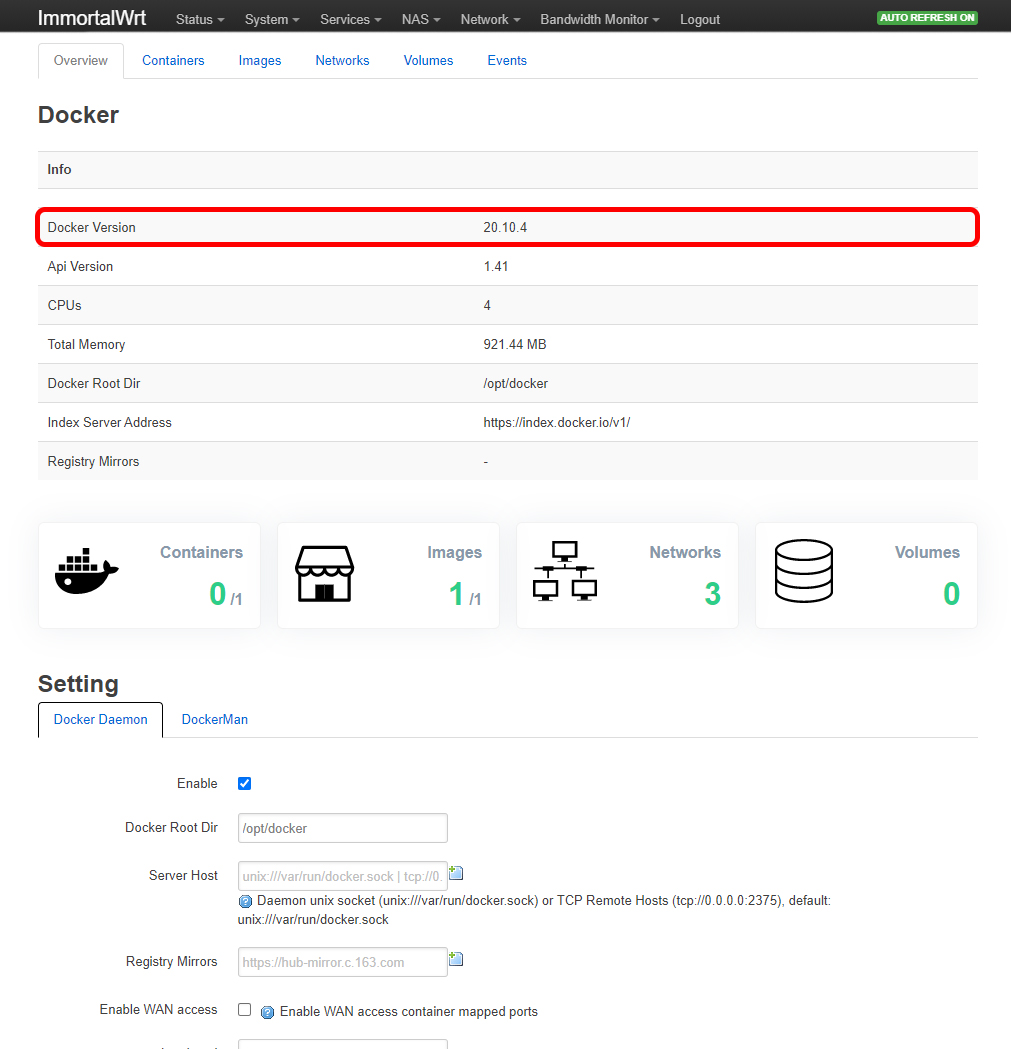 新版docker无法使用，强烈建议openwrt-18.06老系统换回旧版docker · Issue #253 · immortalwrt/immortalwrt · GitHub