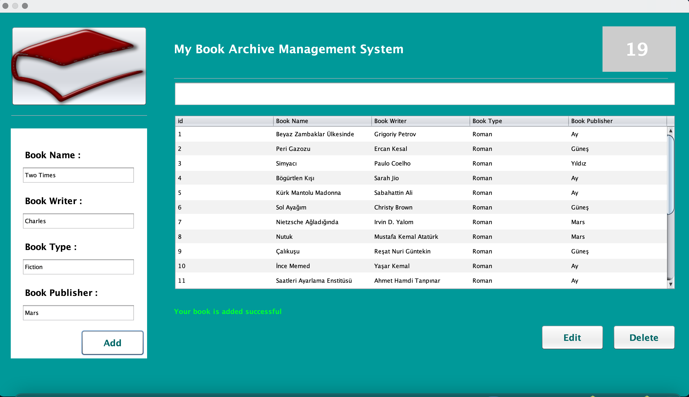 GitHub - eryilmazysf/bookmanagement