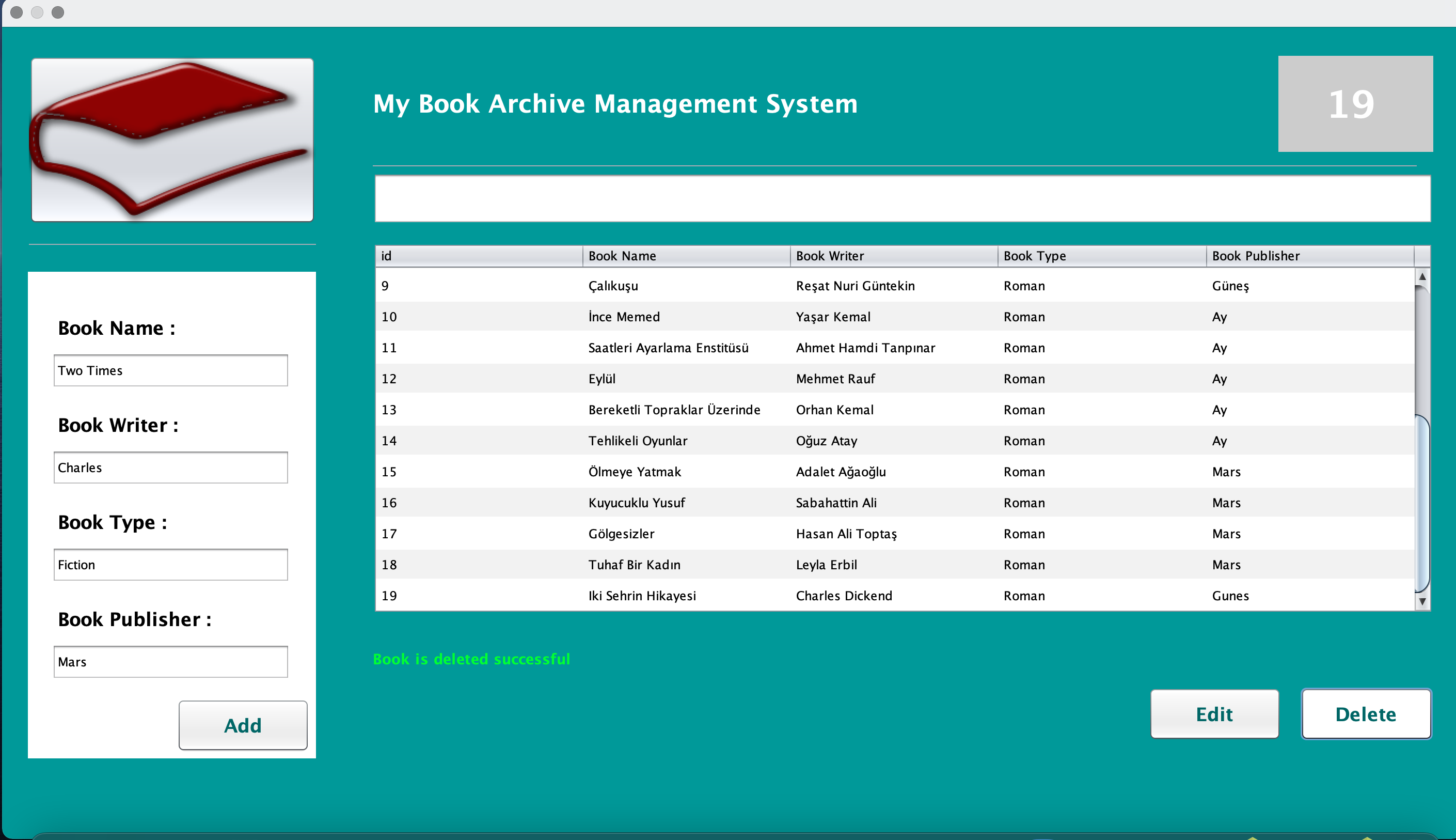 GitHub - eryilmazysf/bookmanagement