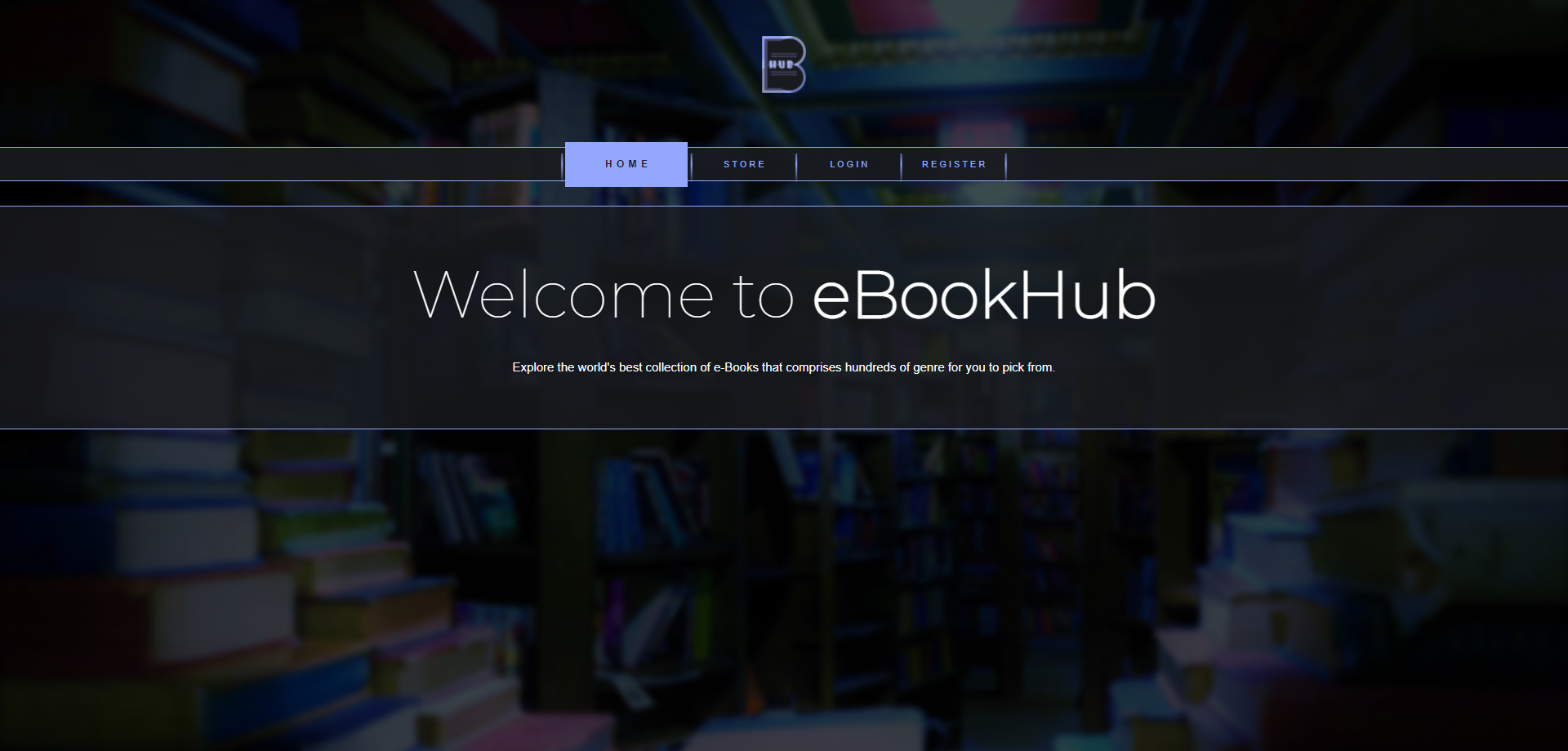 GitHub - code-chaser/e-book-hub: An online e-book store for purchasing ...