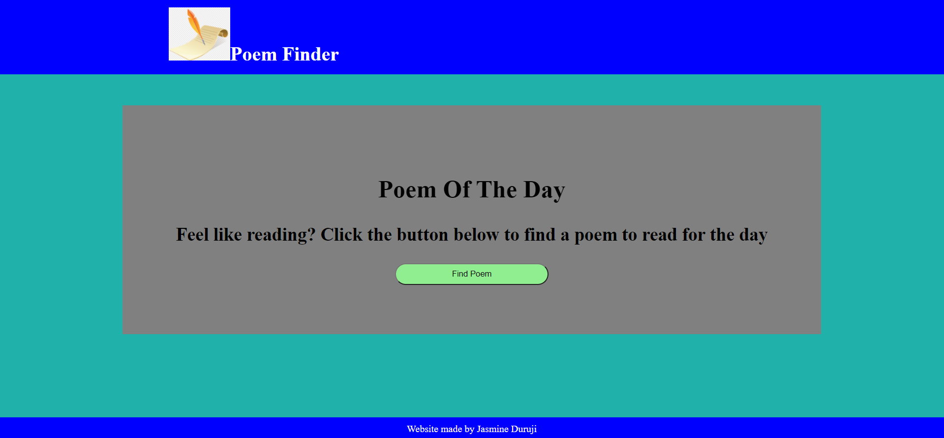 GitHub - jasmine522/Poem-Finder