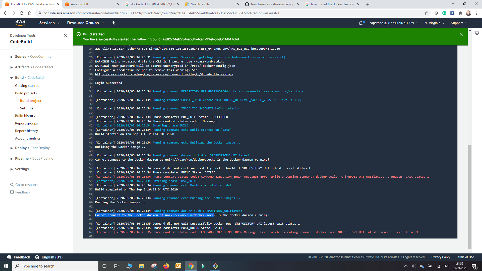 code deploy not working · Issue #286 · awslabs/aws-deployment-framework · GitHub