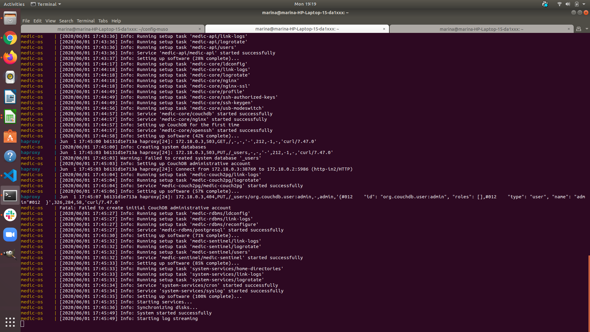Local Config Docker Failed To Create Couchdb Account 404 Not Found · Issue 6456 · Mediccht 