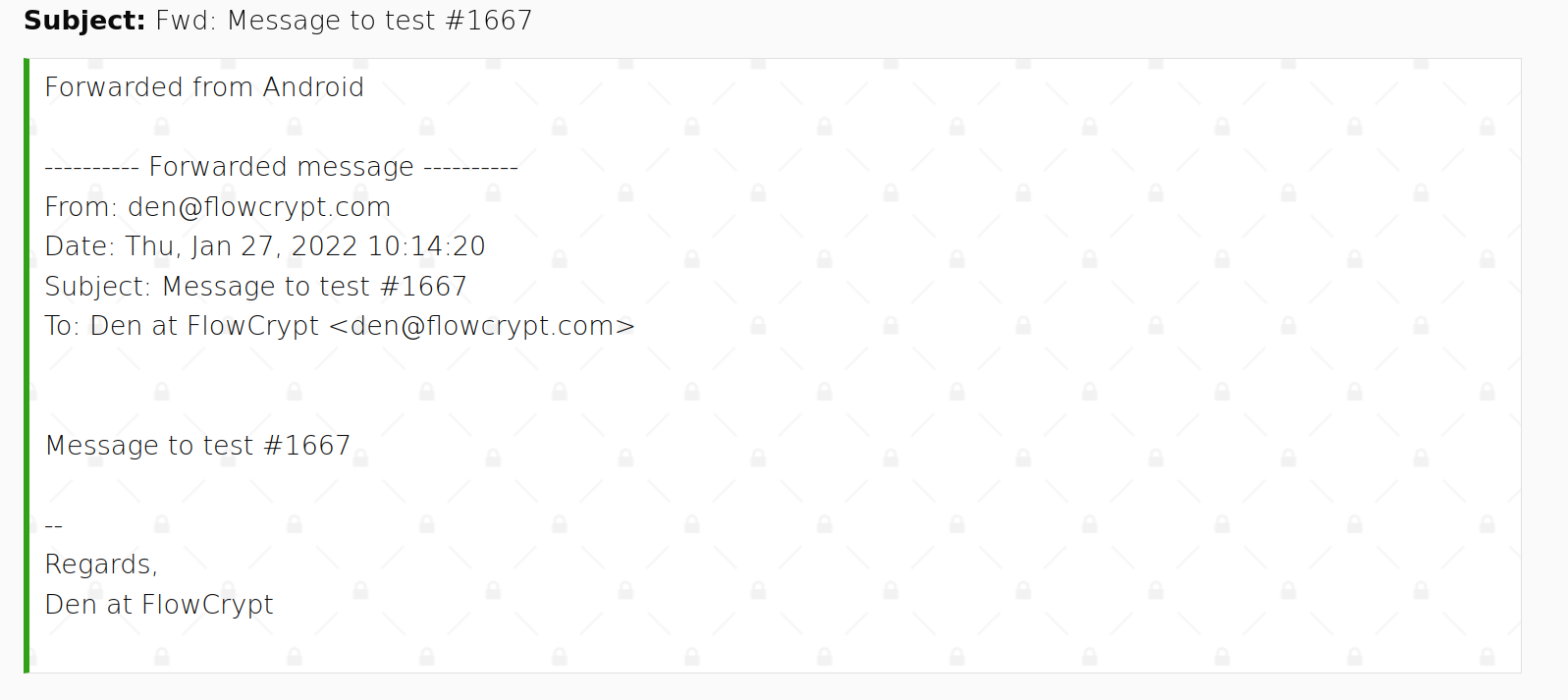 use HTML quoting when replying / forwarding · Issue #1687 · FlowCrypt/flowcrypt-android · GitHub