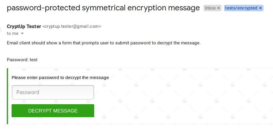 password-protected symmetrical encryption message · Issue #517 · FlowCrypt/flowcrypt-android ...