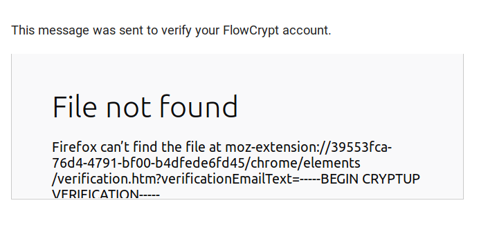 Stop Replacing Verification Messages · Issue 2216 · Flowcrypt Flowcrypt Browser · Github