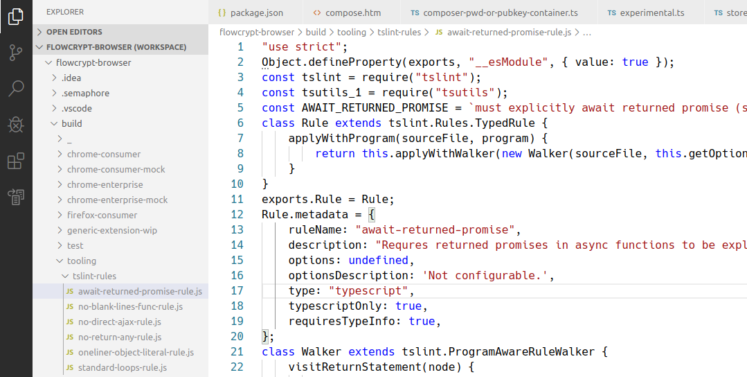 tslint: Could not find implementations · Issue #2501 · FlowCrypt ...