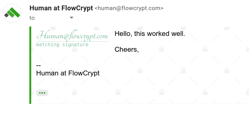 signature (wrongly?) on the left side · Issue #2716 · FlowCrypt/flowcrypt-browser · GitHub